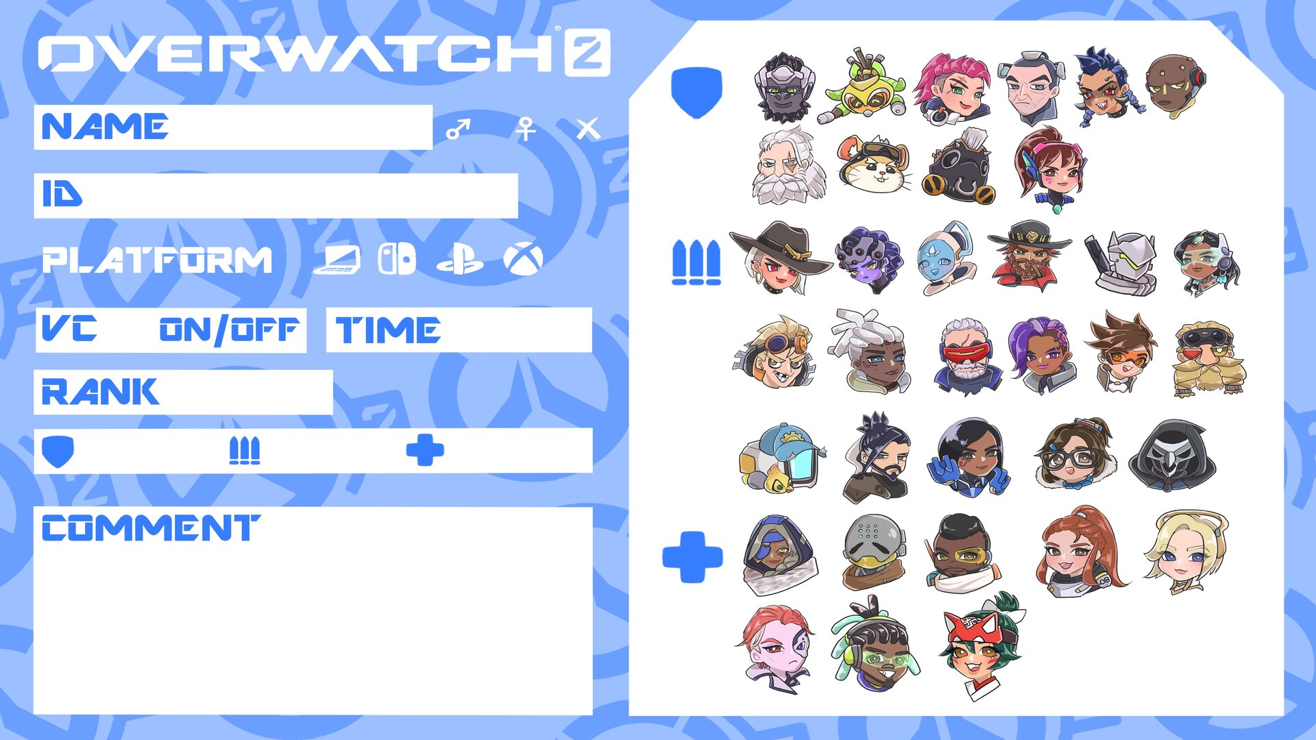 【reddit翻訳】OW2のタンク1vs1の相性表（ポケモン形式）を作ってみたよ | OW2NEWS.net