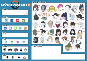 【11/20更新】オーバーウォッチ2 自己紹介カードテンプレートまとめ | OW2NEWS.net